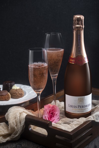 Louis Perdrier Rosé - Elegant Sparkling Wine with a Touch of Romance ...